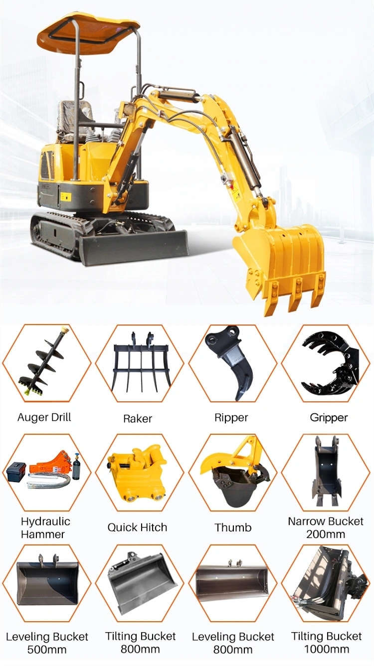 Buy CE Diesel Engine Mini Crawler Excavator - Fred Machinery