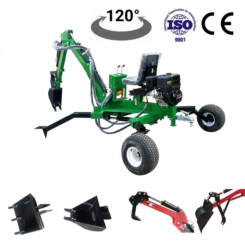 ATV Backhoe Digger - Buy Quads towable Backhoe, ATV portable mini ...